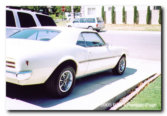 Ron's Pontiac Page: My Firebird